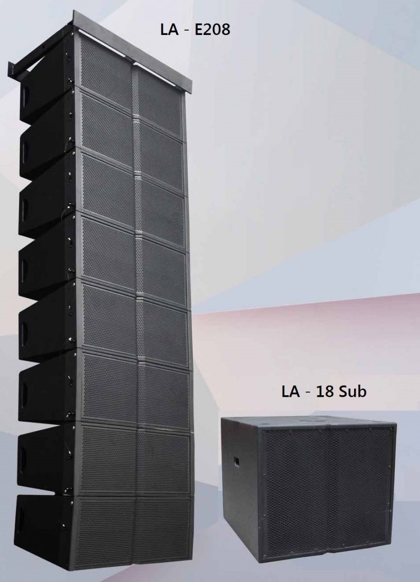 Loa line array chuyên nghiệp LA - E208